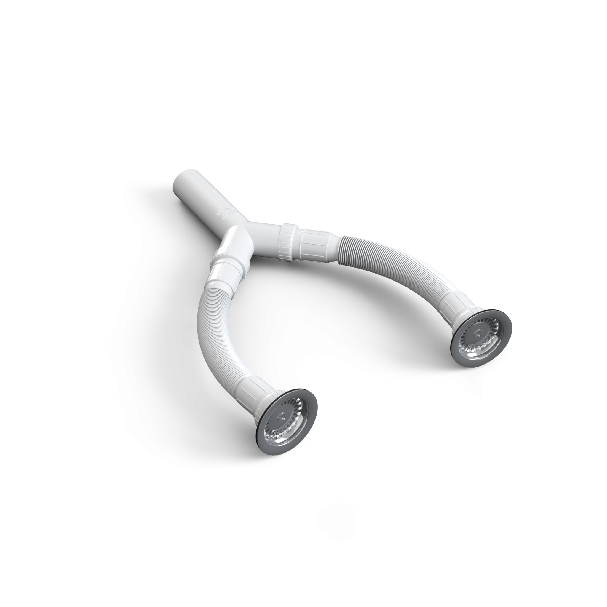 Flexible Waste pipes with Triple siphon connector – Red sea pipes